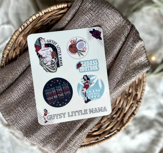 Pumping Mama Sticker Sheet